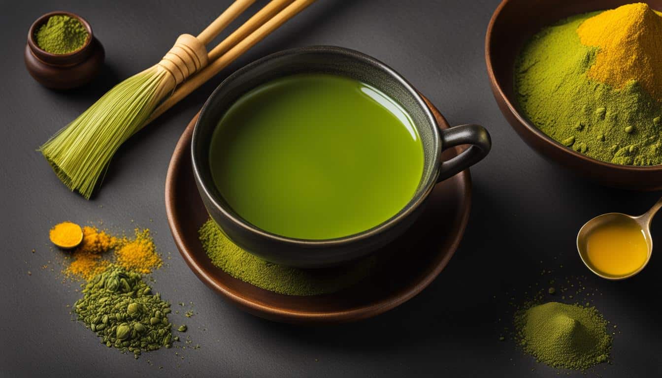 Benefits Of Matcha Green Tea With Turmeric