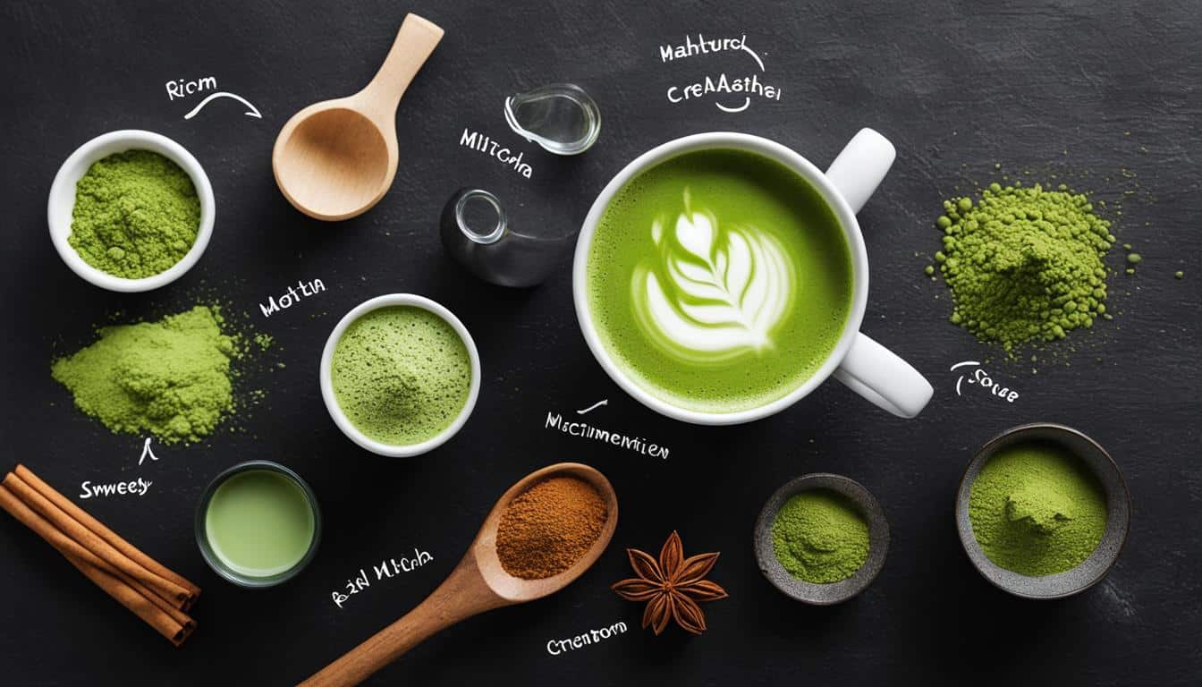 Matcha Latte Ingredients
